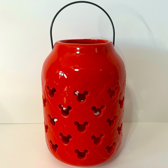 Disney | Accents | Disney Red Mickey Mouse Lantern | Poshmark
